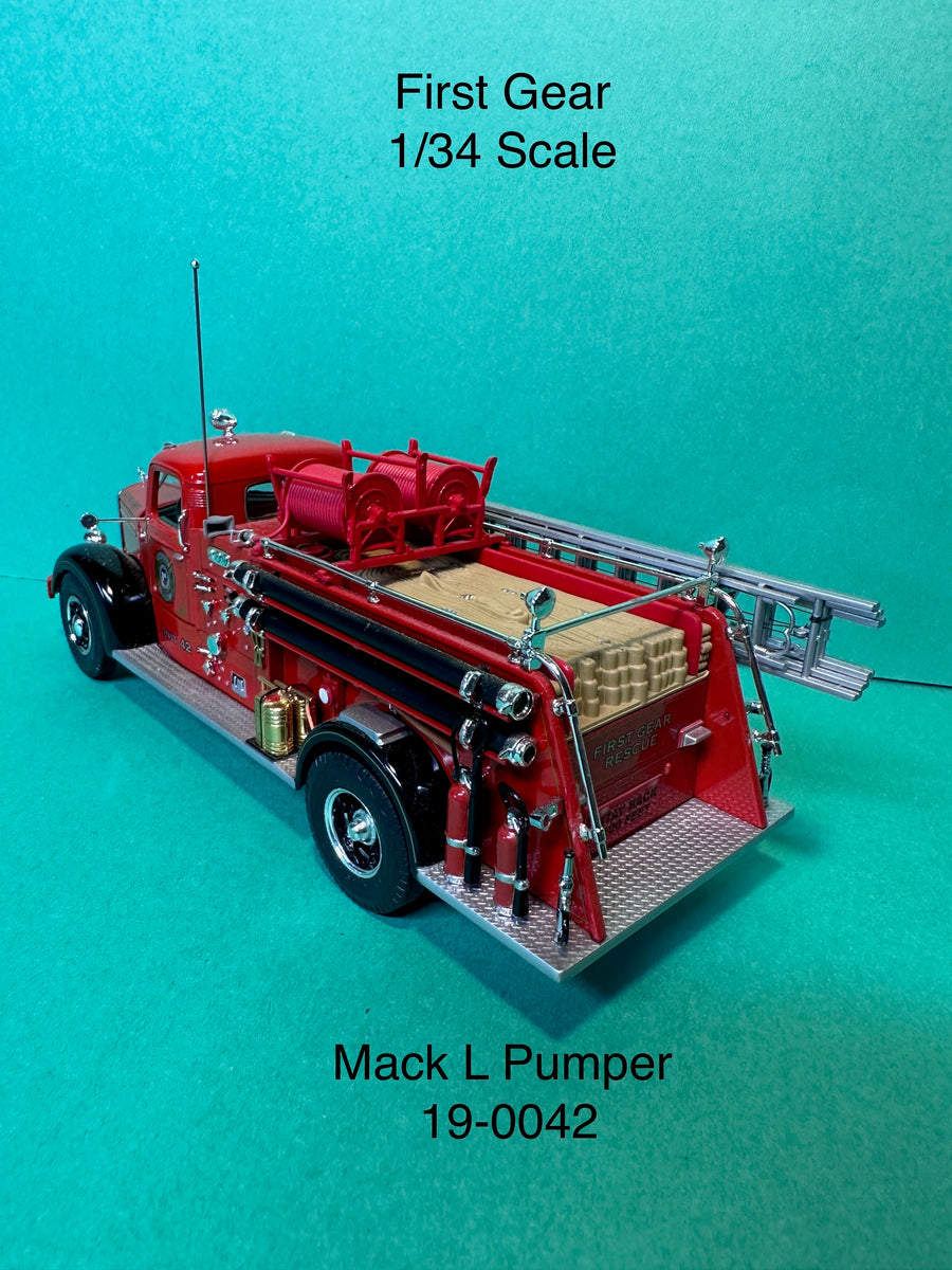 First Gear Mack L Model Pumper – The Cape Cod Store
