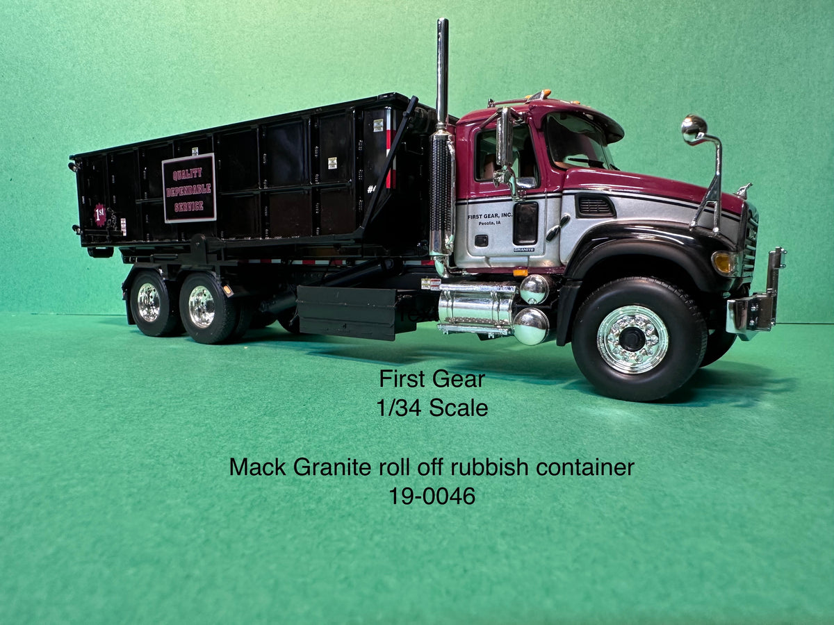 First Gear Mack Granite Roll-off Refuse Truck – The Cape Cod Store