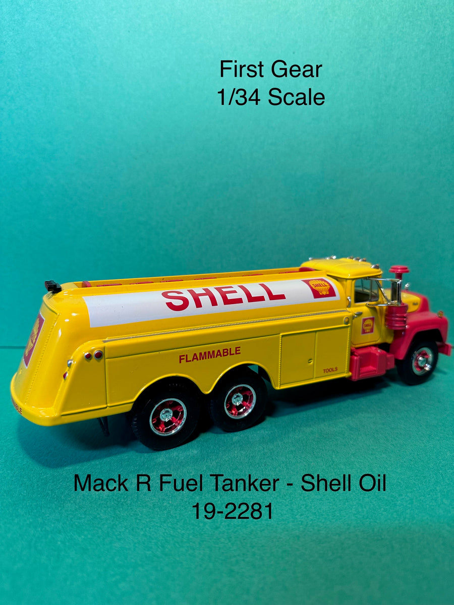 First Gear Mack R-Model Fuel Tanker Shell Oil – The Cape Cod Store
