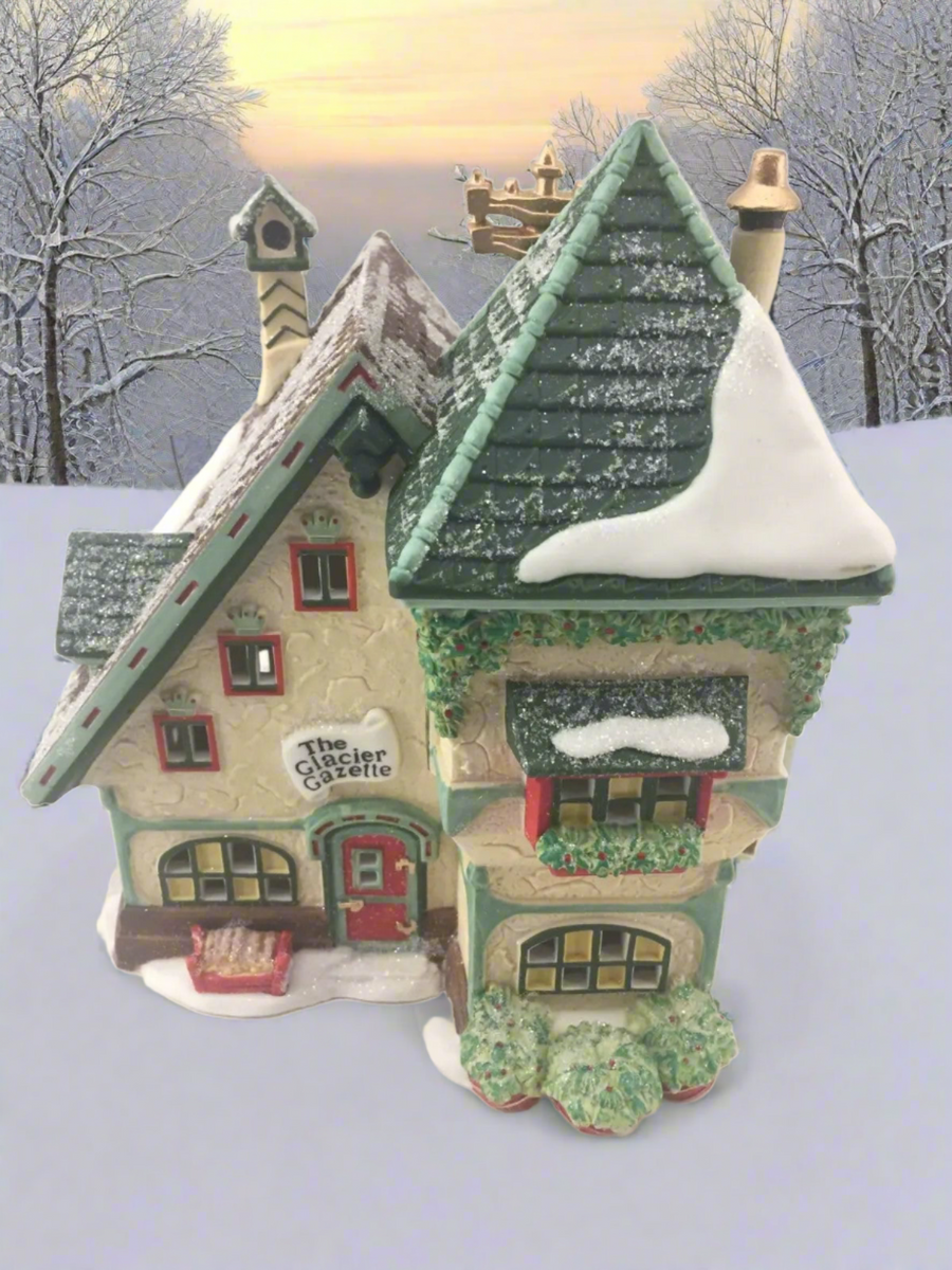 Department 56 "The Glacier Gazette" – The Cape Cod Store