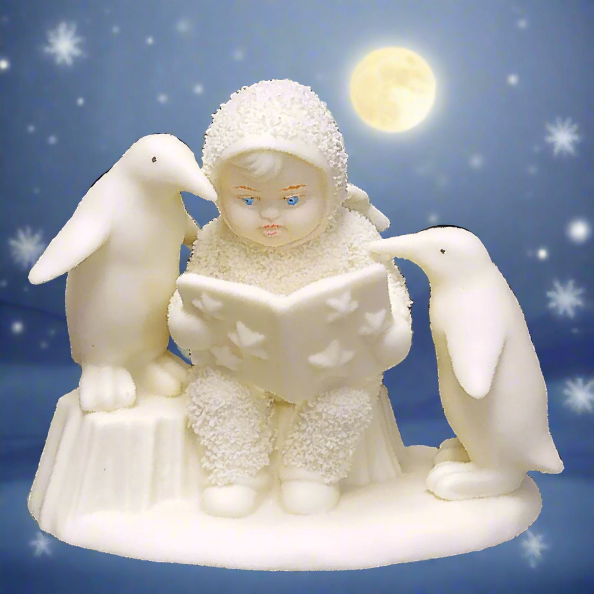 Snowbabies Read Me A Story – The Cape Cod Store