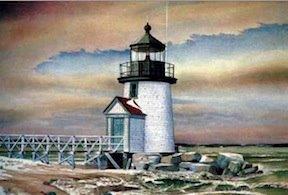 HL Mark Sherman Brant Point, MA Print – The Cape Cod Store