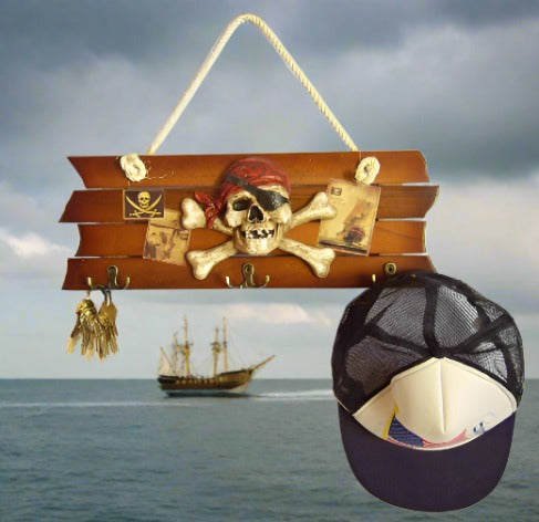 Jolly Roger Hat/ Key Plaque – The Cape Cod Store
