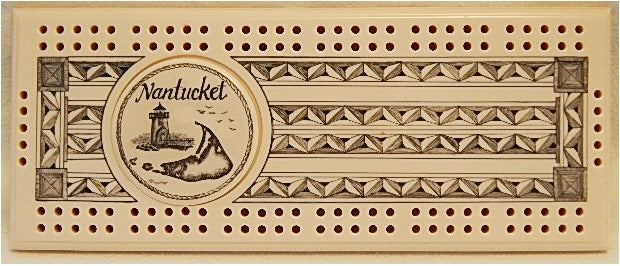 Scrimshaw Brant Point Lighthouse Cribbage Board – The Cape Cod Store