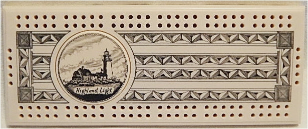 Scrimshaw Highland (Cape Cod) Lighthouse Cribbage Bord – The Cape Cod Store