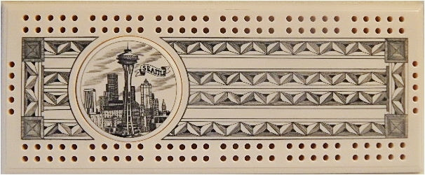 Scrimshaw Seattle Cribbage Board – The Cape Cod Store