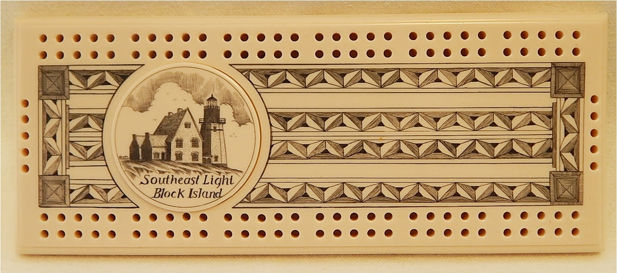 Scrimshaw SE Block Island Lighthouse Cribbage Board – The Cape Cod Store